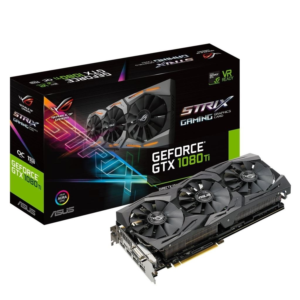 ASUS STRIX GeForce GTX 1080 Ti 11GB VGA CARD – MCTECH COMPUTERS